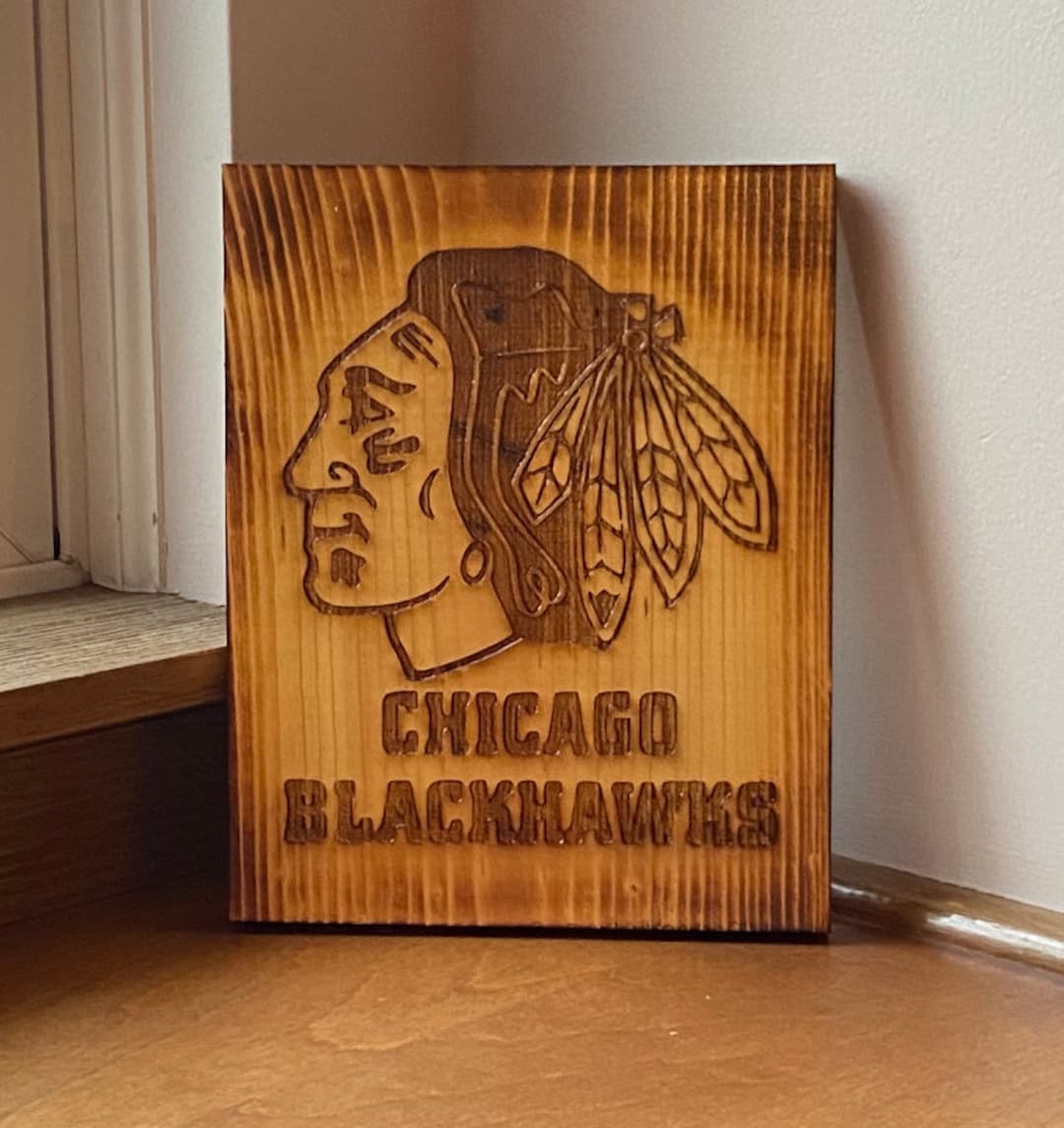 Sports Sign - Chicago Blackhawks (free Shipping) - Etsy