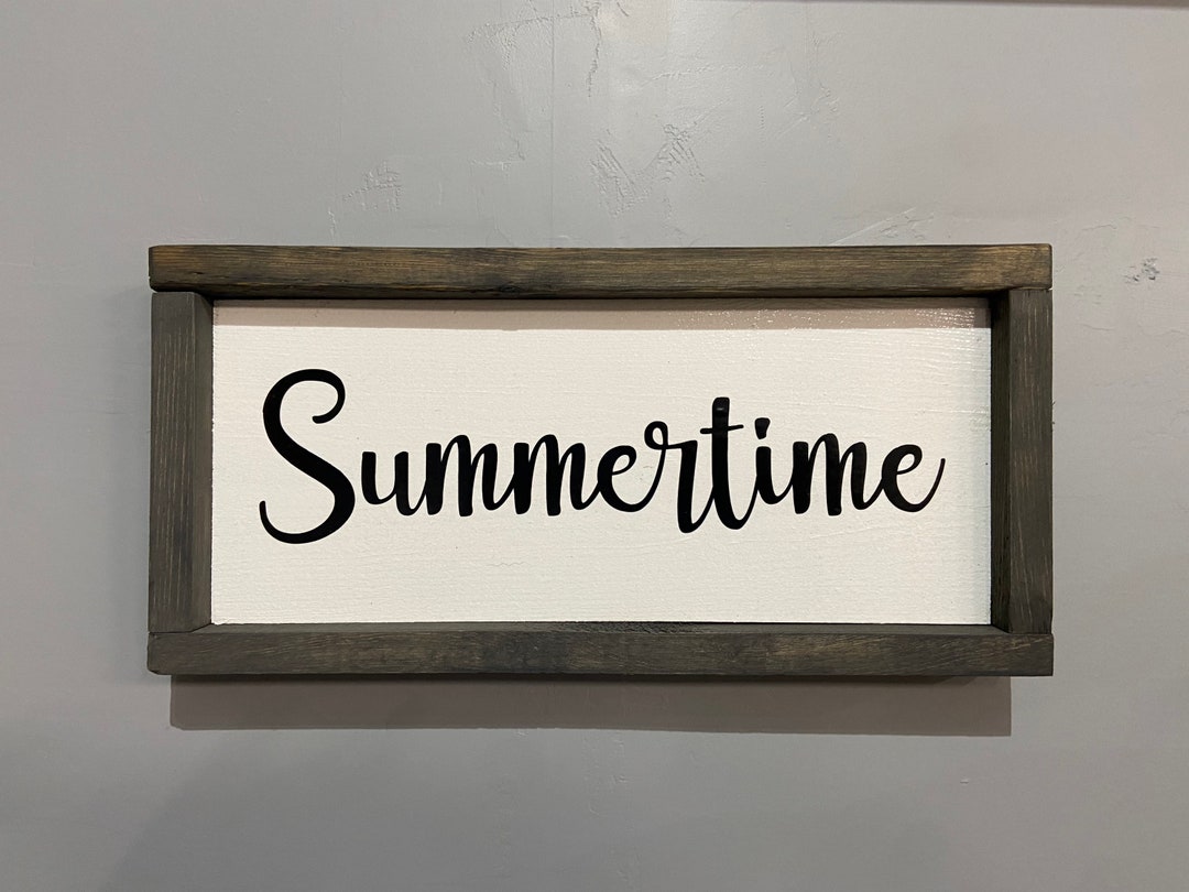 Catch Some Summertime Vibes With This Sign - Farm / Rustic Decor (free ...