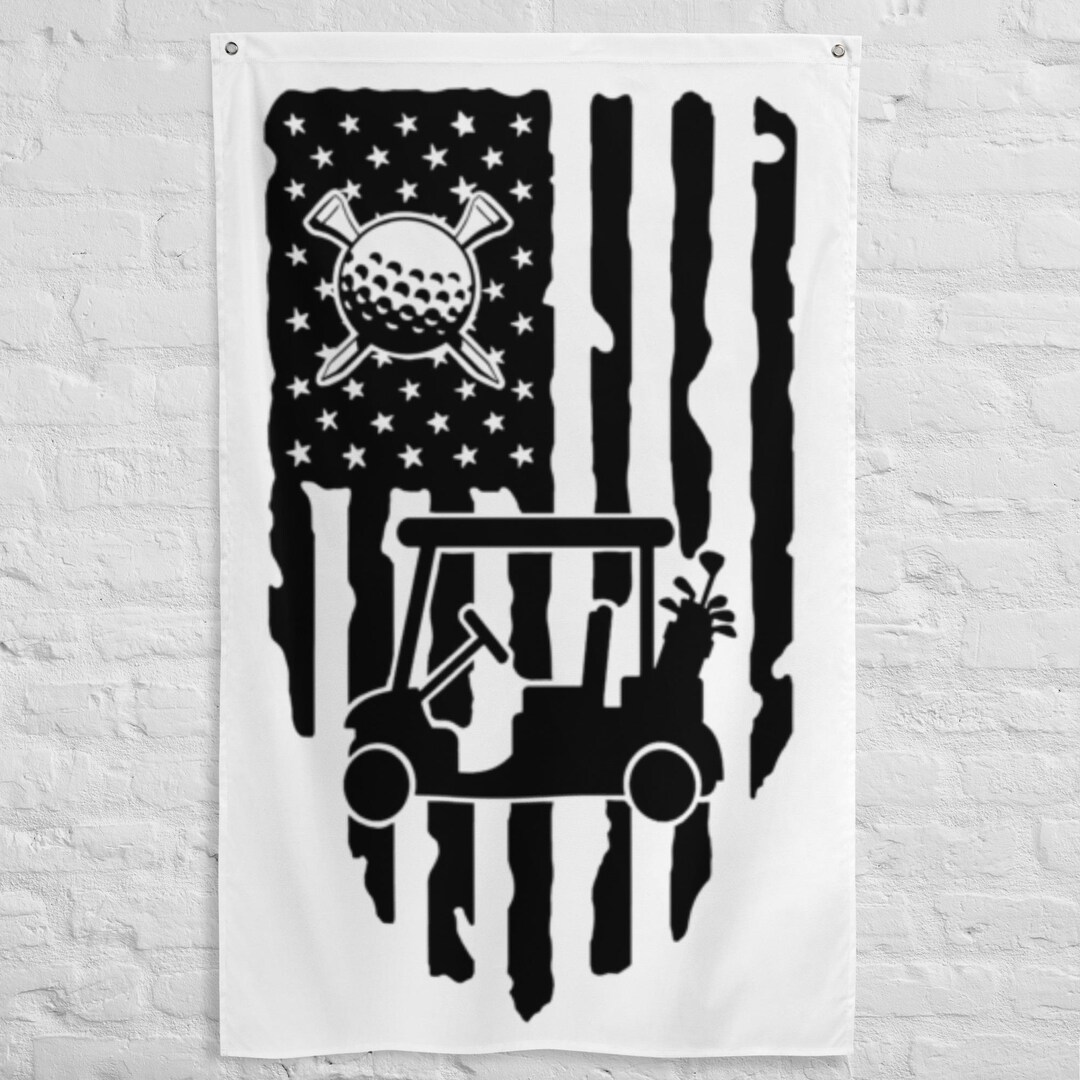 Unique Golf Course Flag for the Avid Golfer - Etsy
