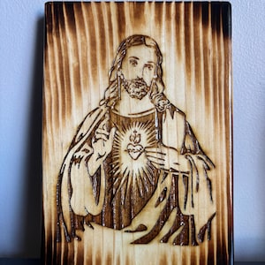 Jesus Christ Sign (free Shipping) - Religious Wall Art Decor - Etsy