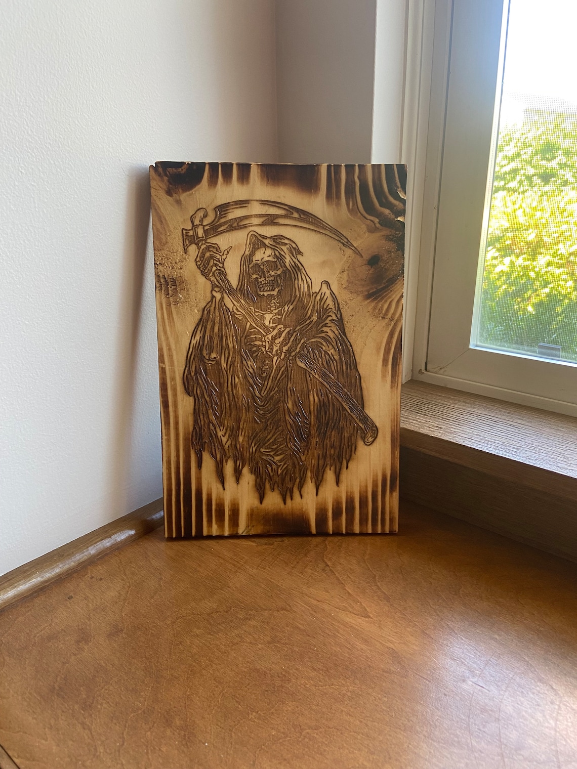 Grim Reaper Sign free Shipping - Etsy