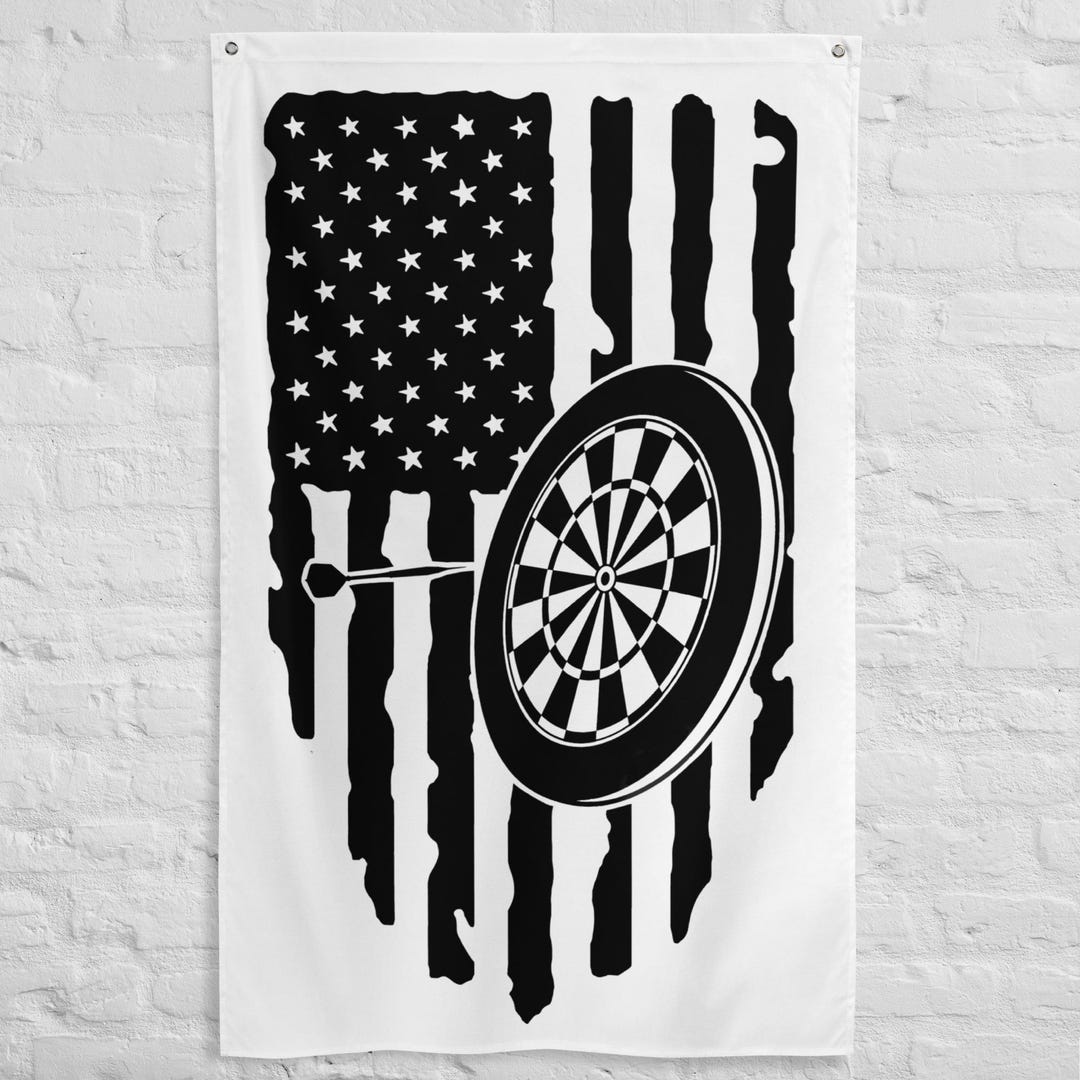 Dart Board Flag - Etsy