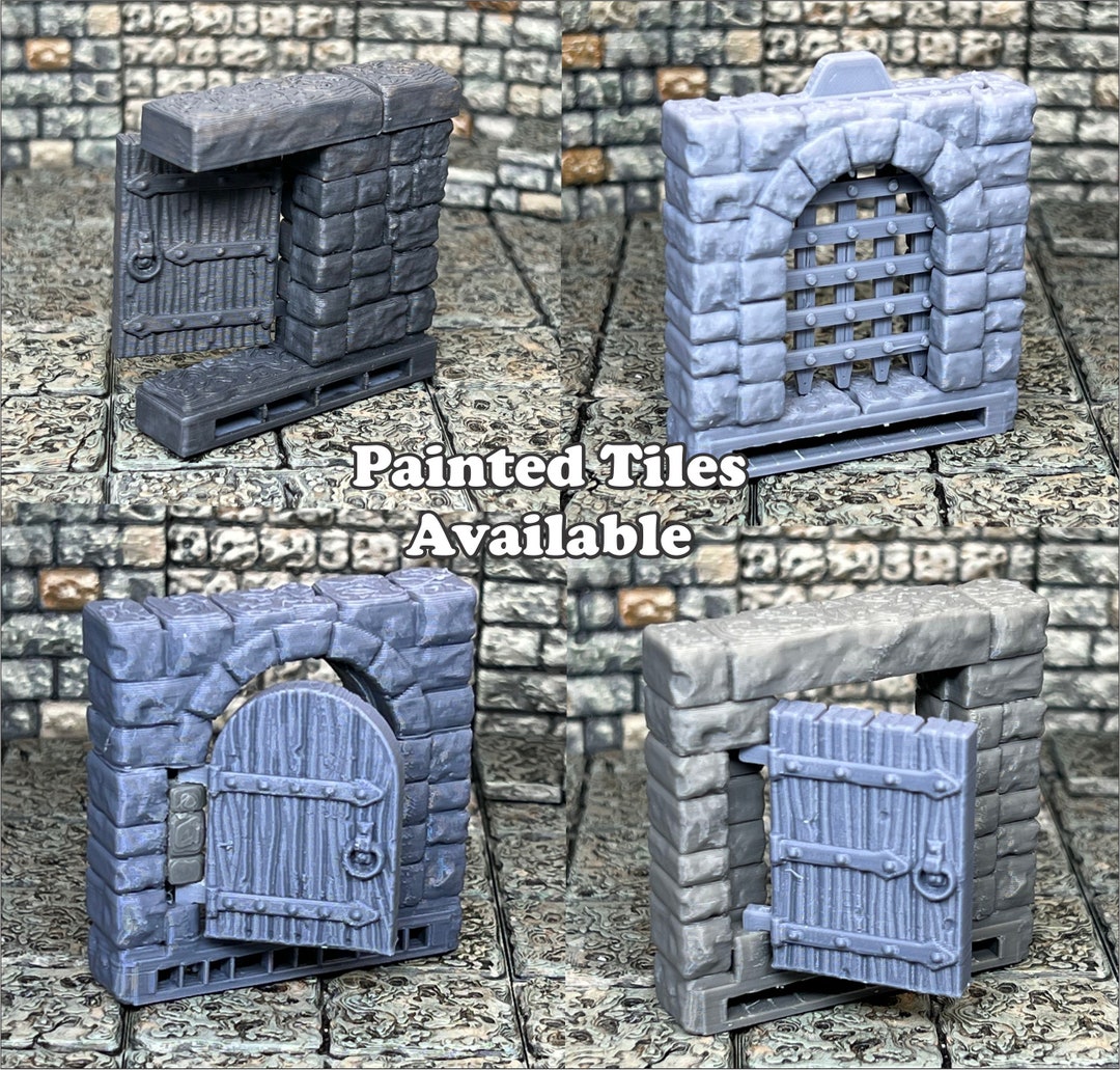 Separate Wall Doors Dnd Pathfinder Dragonlock Fat Dragon Games - Etsy