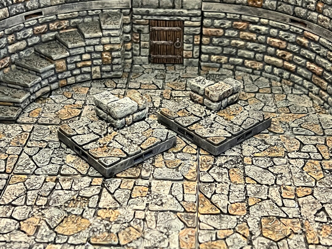 Inside Corners Dragon Tile Short Wall Full Floor Terrain Dnd Pathfinder ...