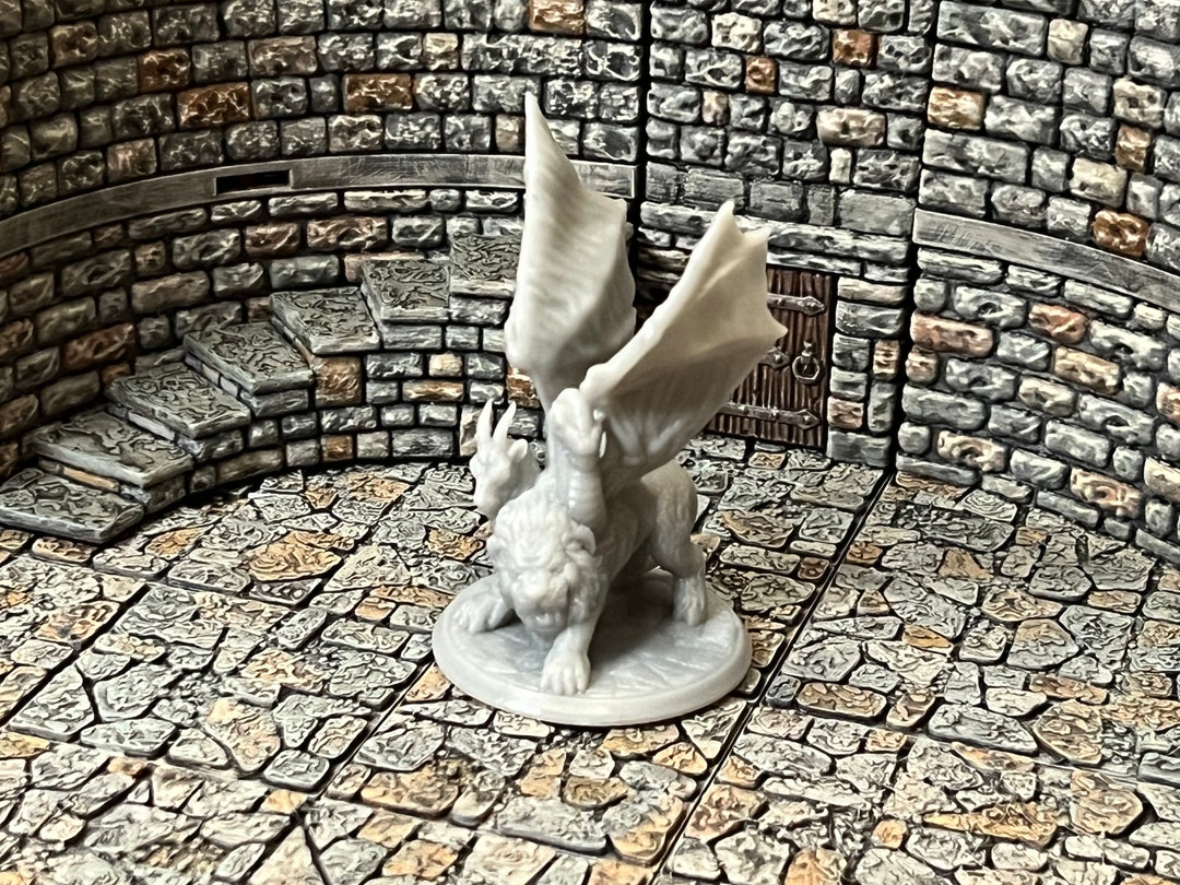 Chimera Resin Dnd Pathfinder RPG Miniature - Etsy