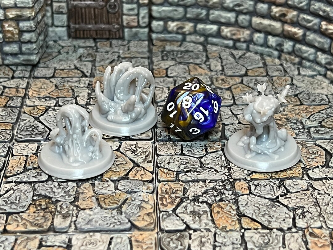 Oozes set of 3 Resin - Etsy