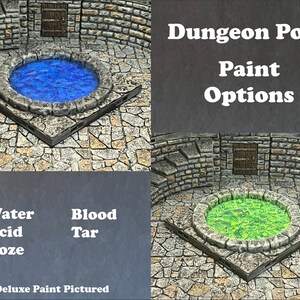 Dungeon Pools Dnd Pathfinder 3D Printed Dungeon Terrain Dragonlock Fat ...