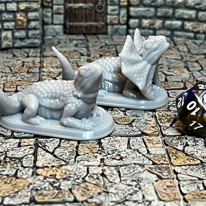 Giant Lizards Resin Dnd Pathfinder RPG - Etsy