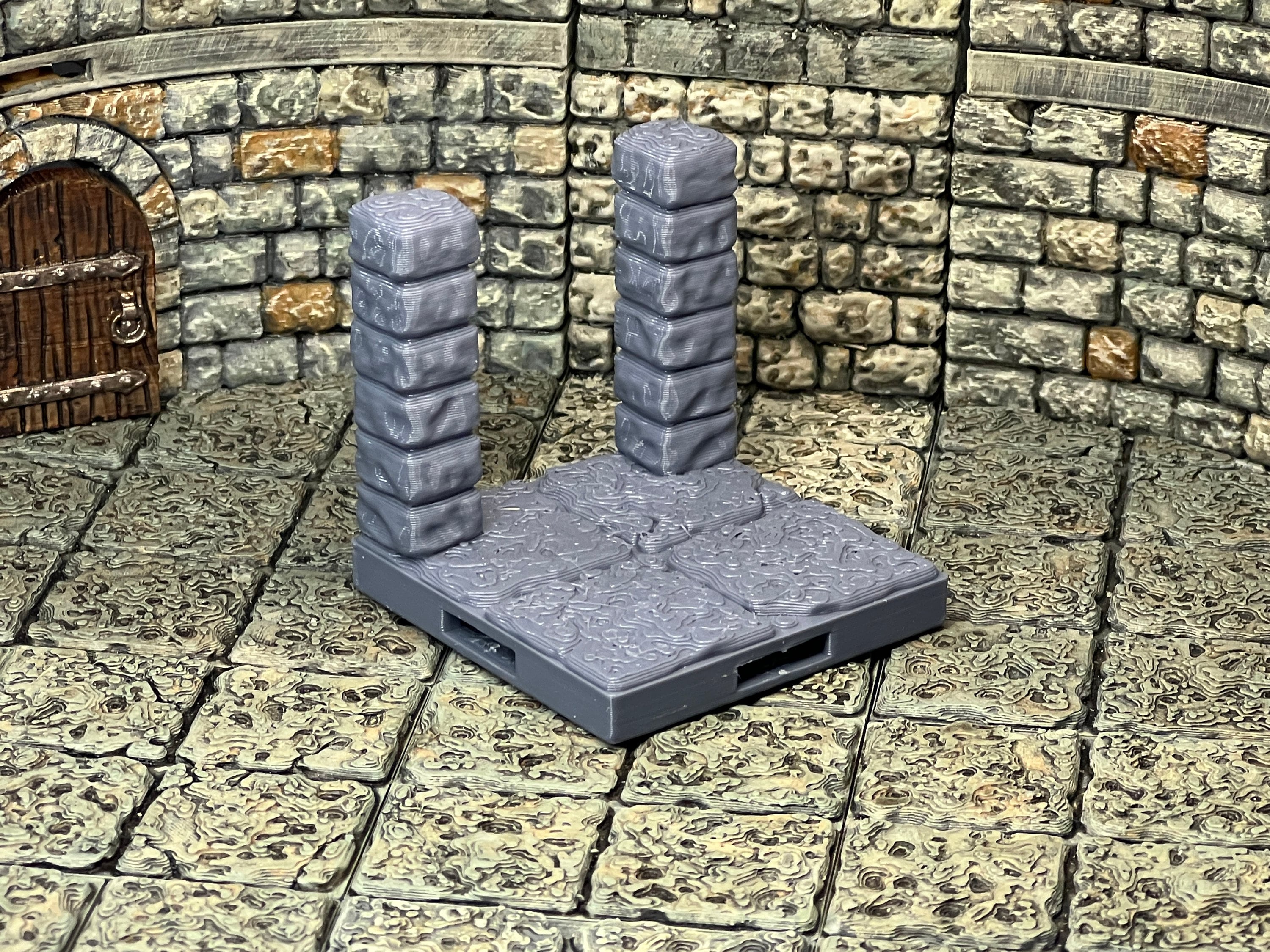 Dungeon/ Castle Corner Pillars Dragonlock - Etsy