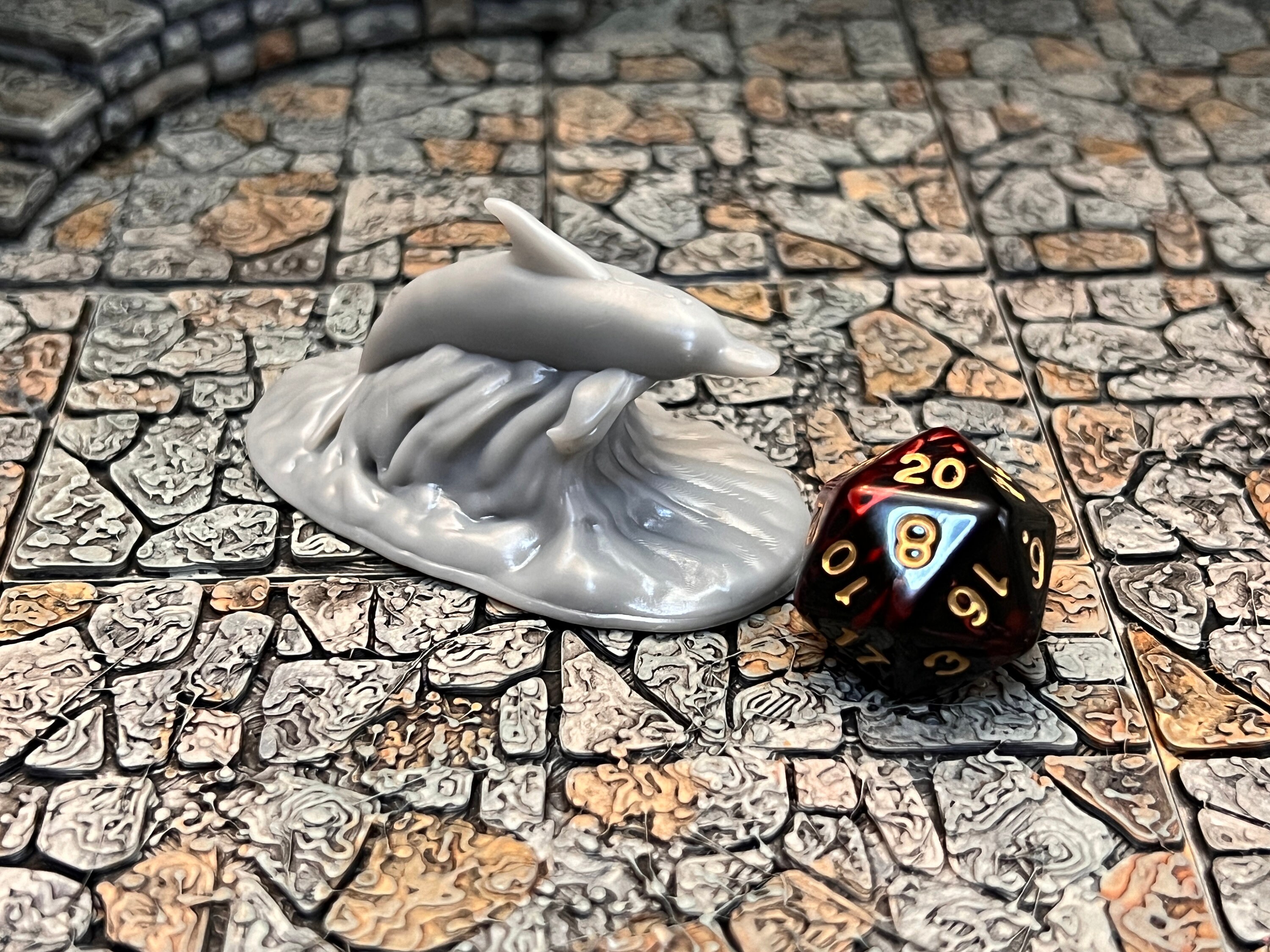 Dolphins Resin Dnd Pathfinder Miniature - Etsy