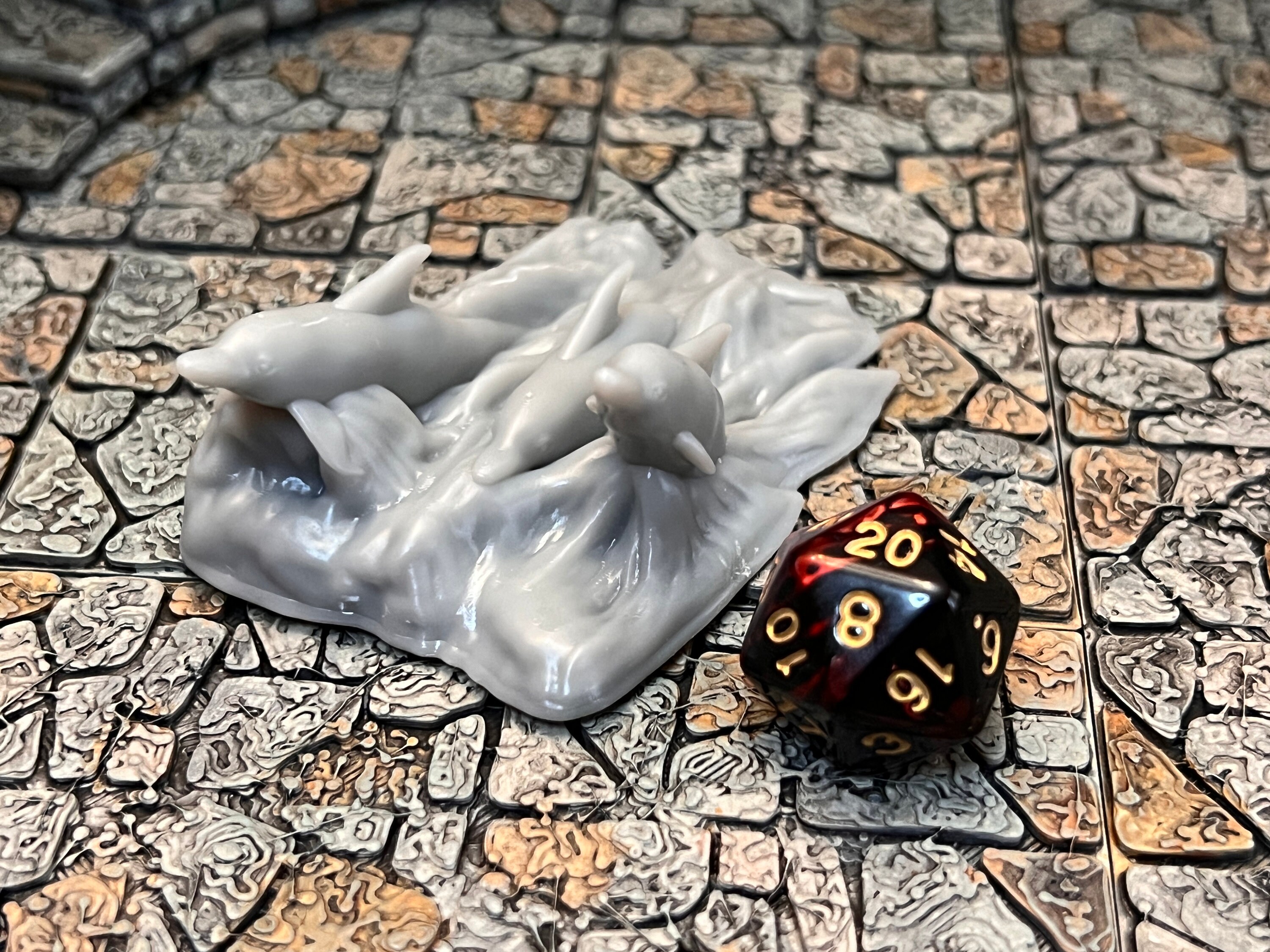 Dolphins Resin Dnd Pathfinder Miniature - Etsy