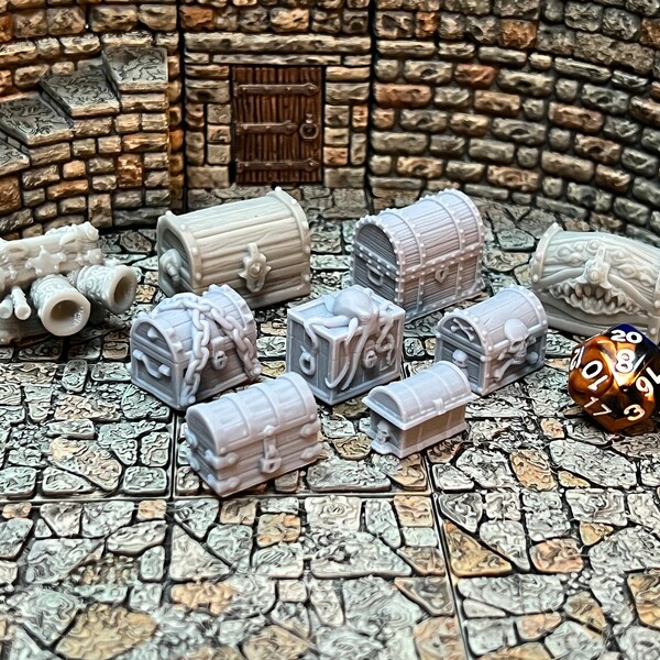 Mini Treasure Chest - Etsy