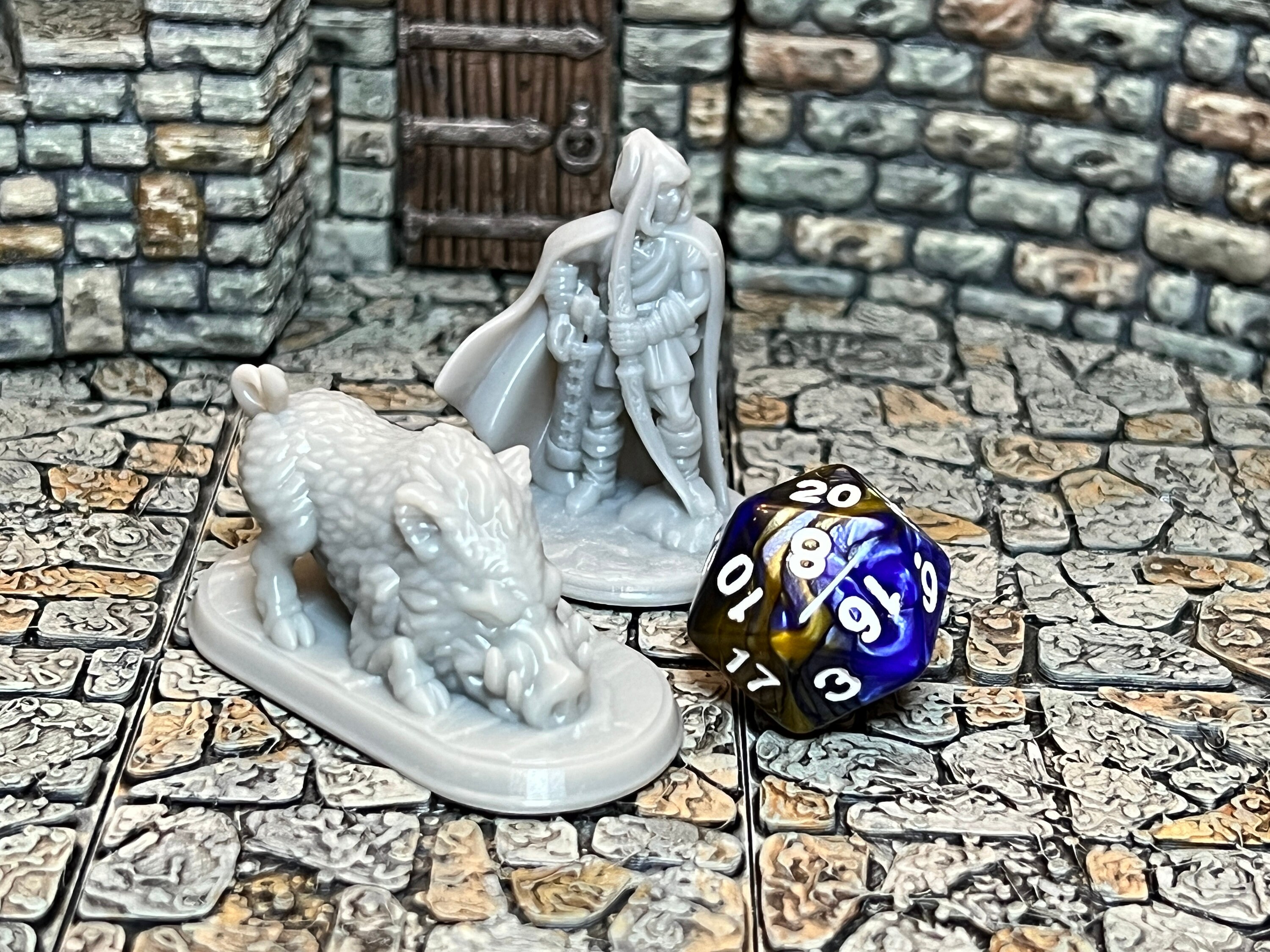 Boar Resin Dnd Pathfinder RPG - Etsy