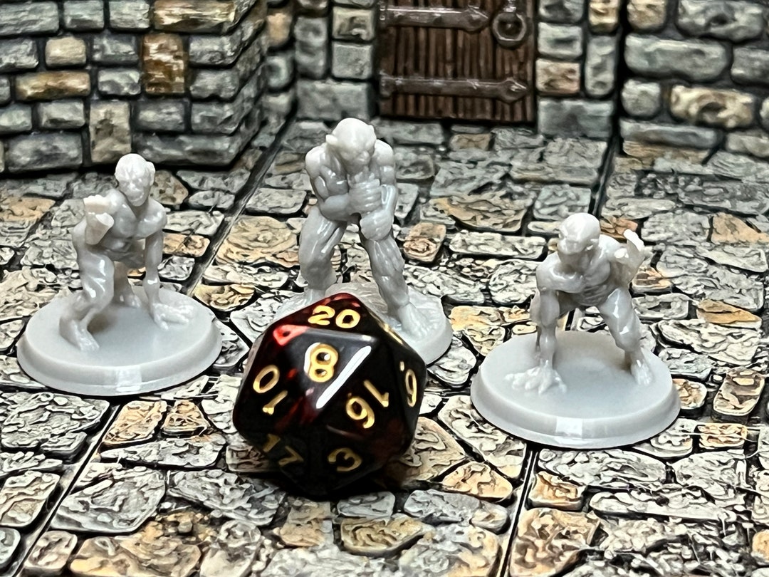 Ghouls Set of 3 Dnd Pathfinder RPG - Etsy