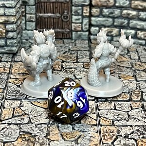 Azer Male & Female Resin Dnd Pathfinder RPG - Etsy