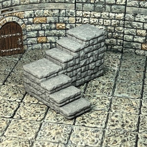 Dungeon Stairs Dragonlock Dnd Pathfinder Dungeon Terrain - Etsy
