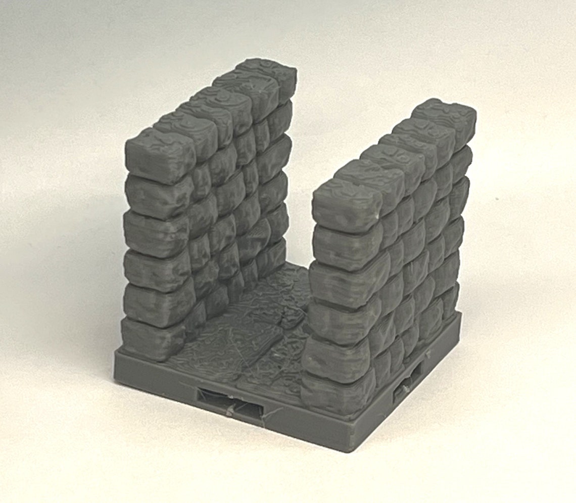 Dungeon Halls/ Corridors Dnd Pathfinder Seperate Wall - Etsy