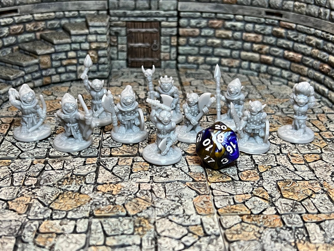 Goblins Set 2 Dnd Pathfinder RPG Fat Dragon Games - Etsy