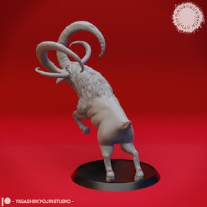 Giant Goat Dnd Pathfinder RPG Games Yasashii Kyojin Studio - Etsy