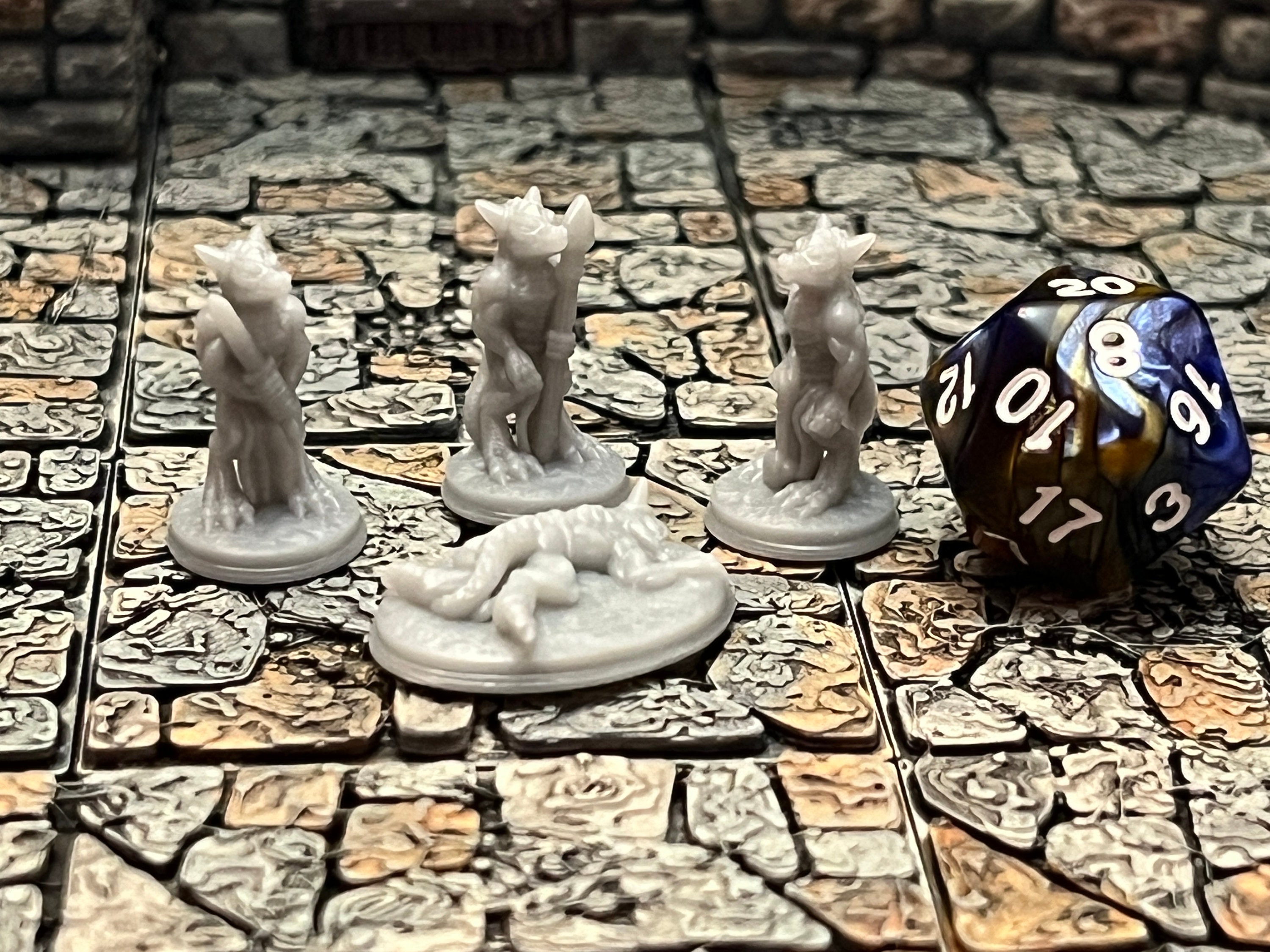 Kobolds 28mm or 32mm Resin Set of 4 Dnd Pathinder - Etsy