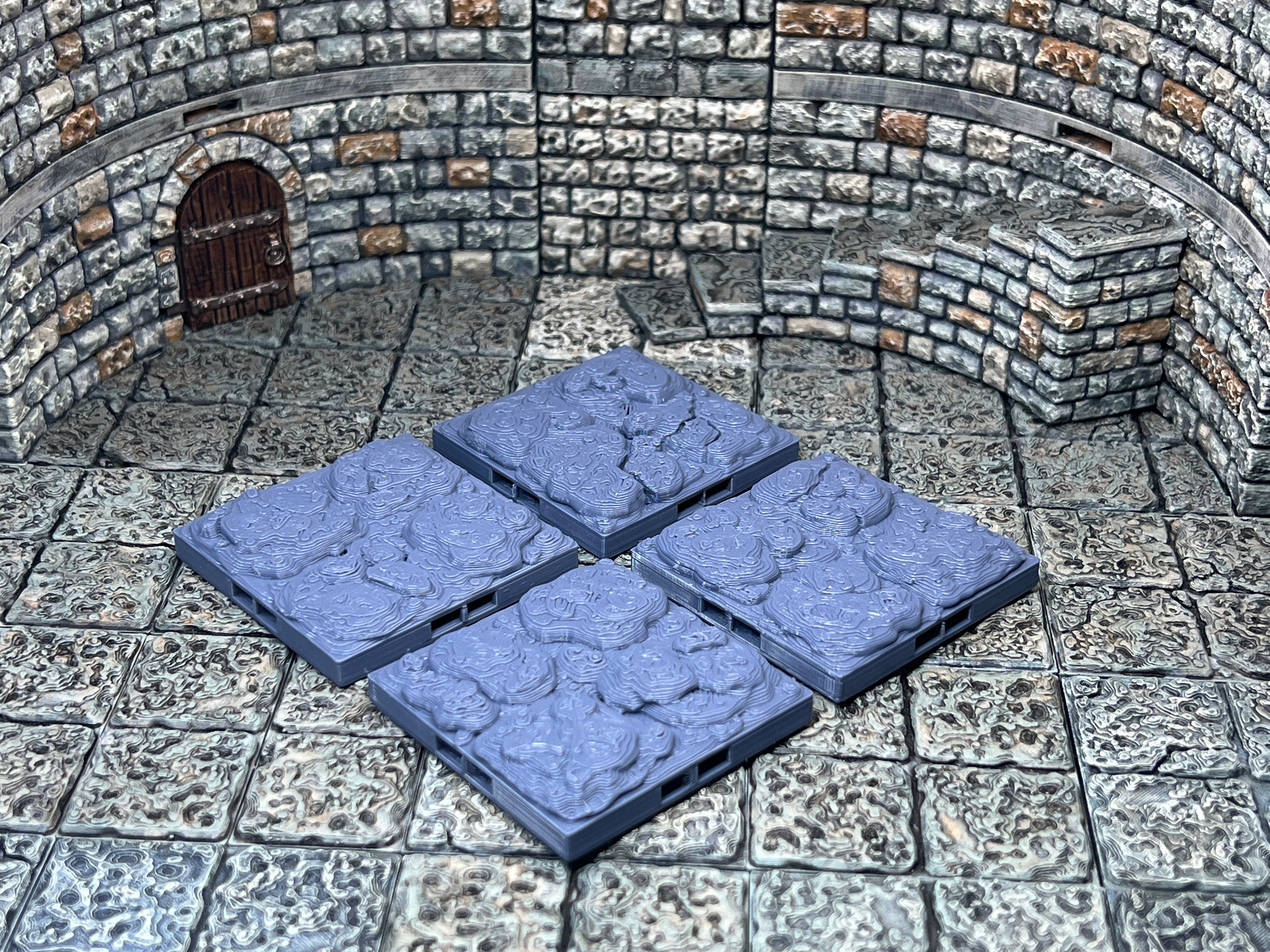 Cavern Floor Tiles Dragonlock Dnd Pathfinder Dungeon - Etsy