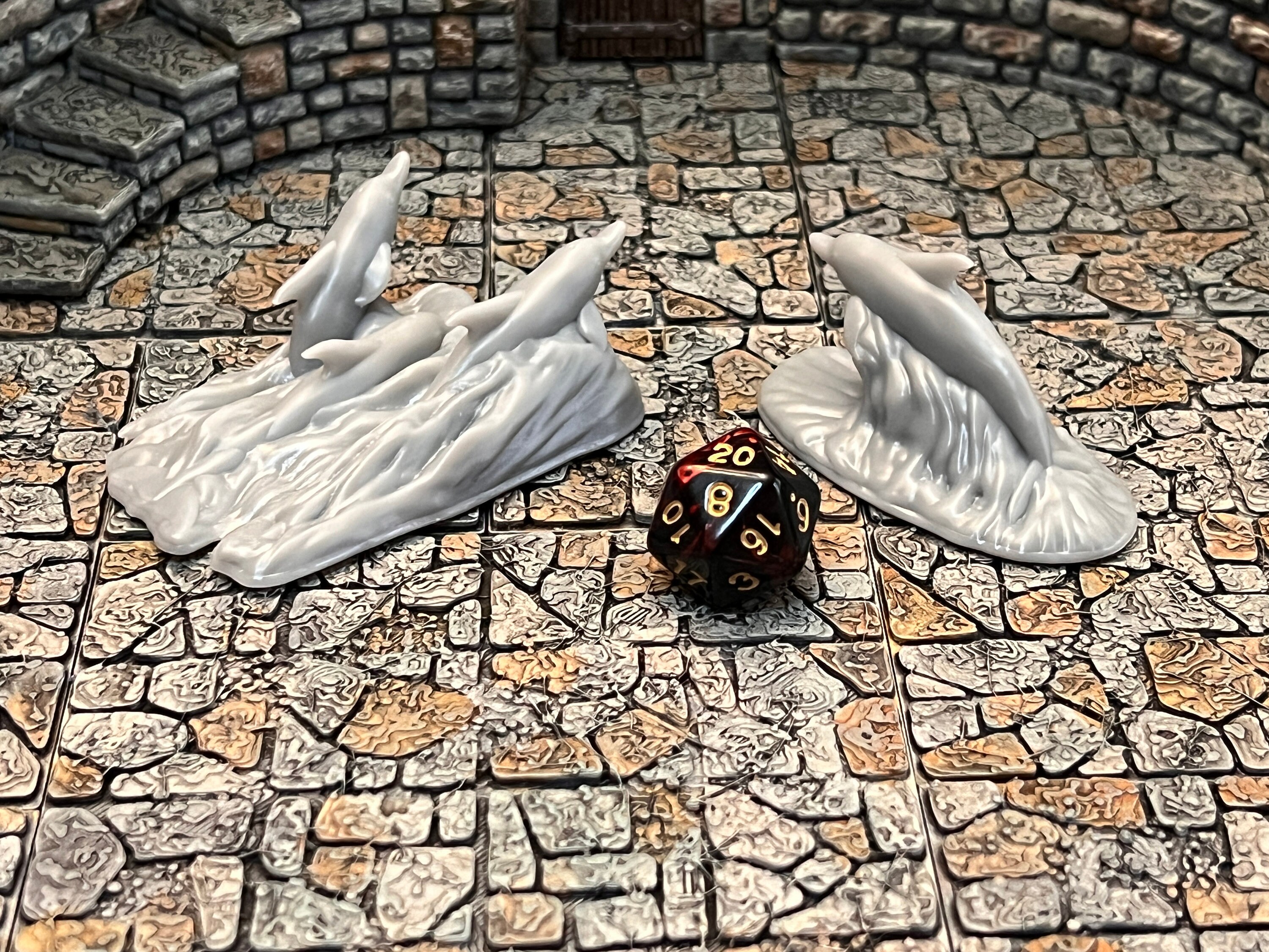 Dolphins Resin Dnd Pathfinder Miniature - Etsy