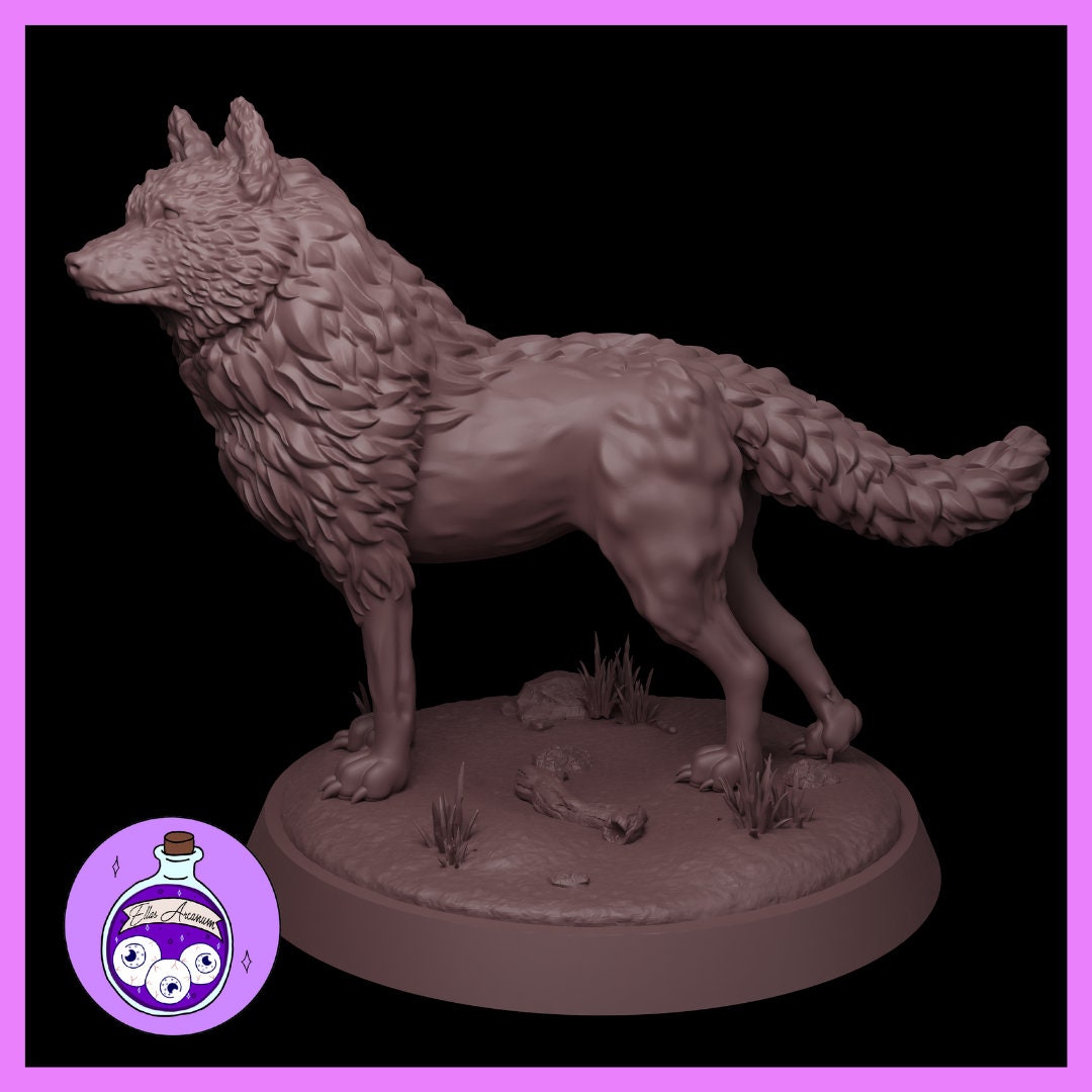 Wolves Resin Dnd Pathfinder RPG Games - Etsy