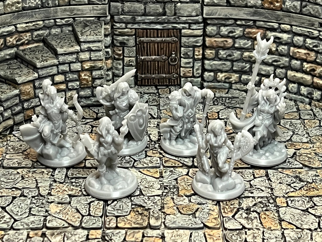 Adventuring Party 1 Miniature Dnd Pathfinder RPG Resin - Etsy