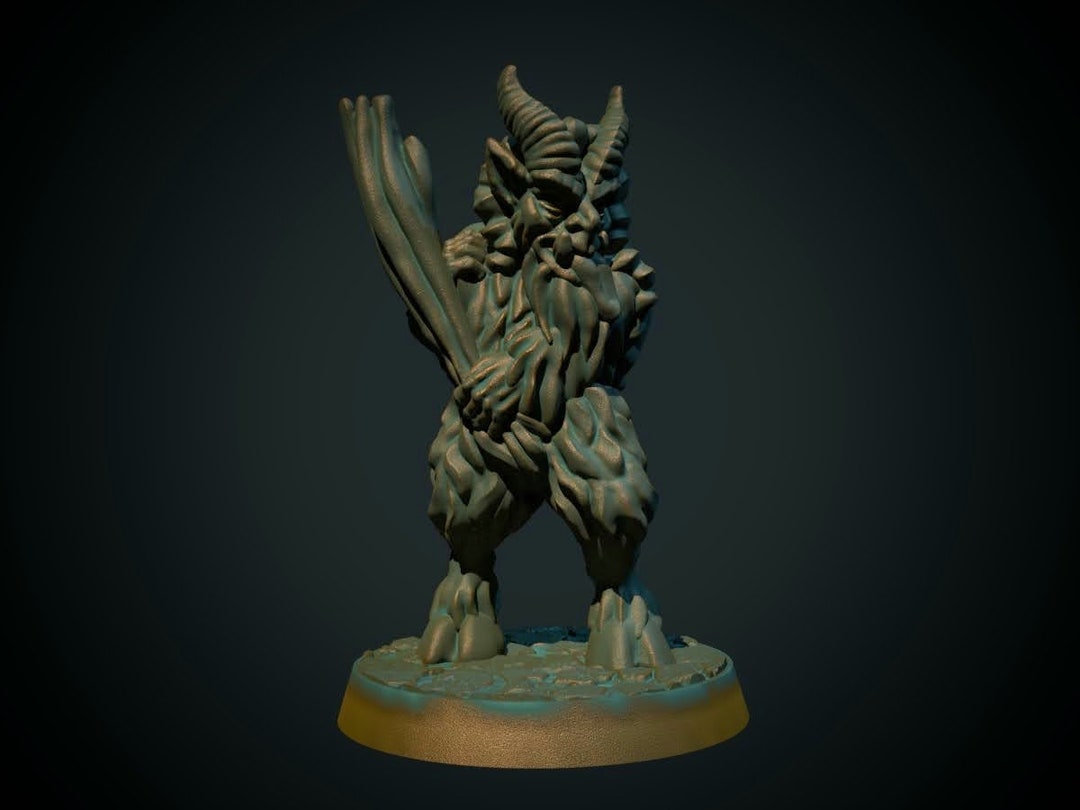 Krampus Resin Dnd Pathfinder RPG Miniature - Etsy