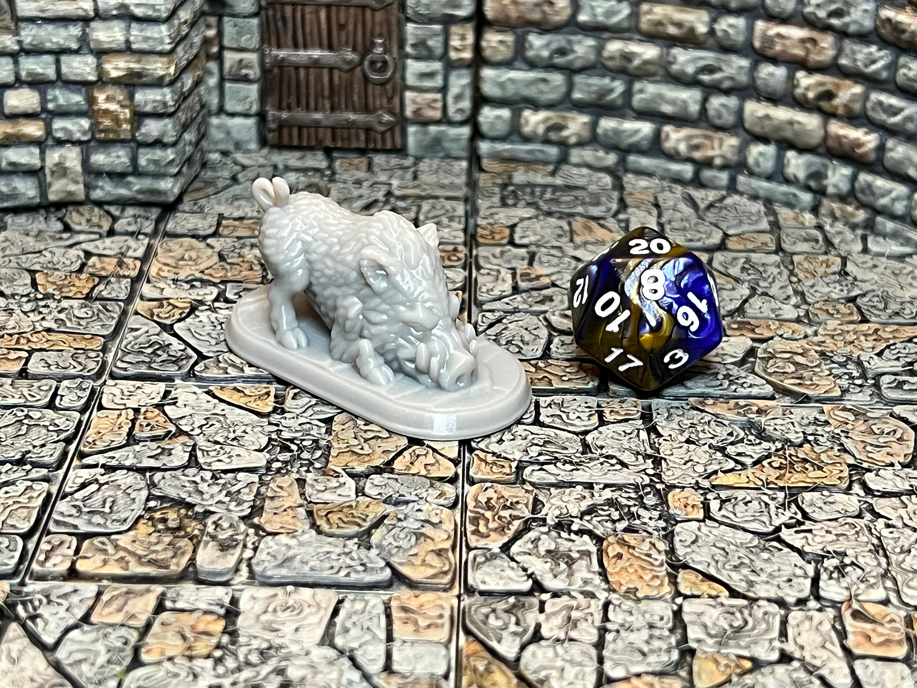 Boar Resin Dnd Pathfinder RPG - Etsy