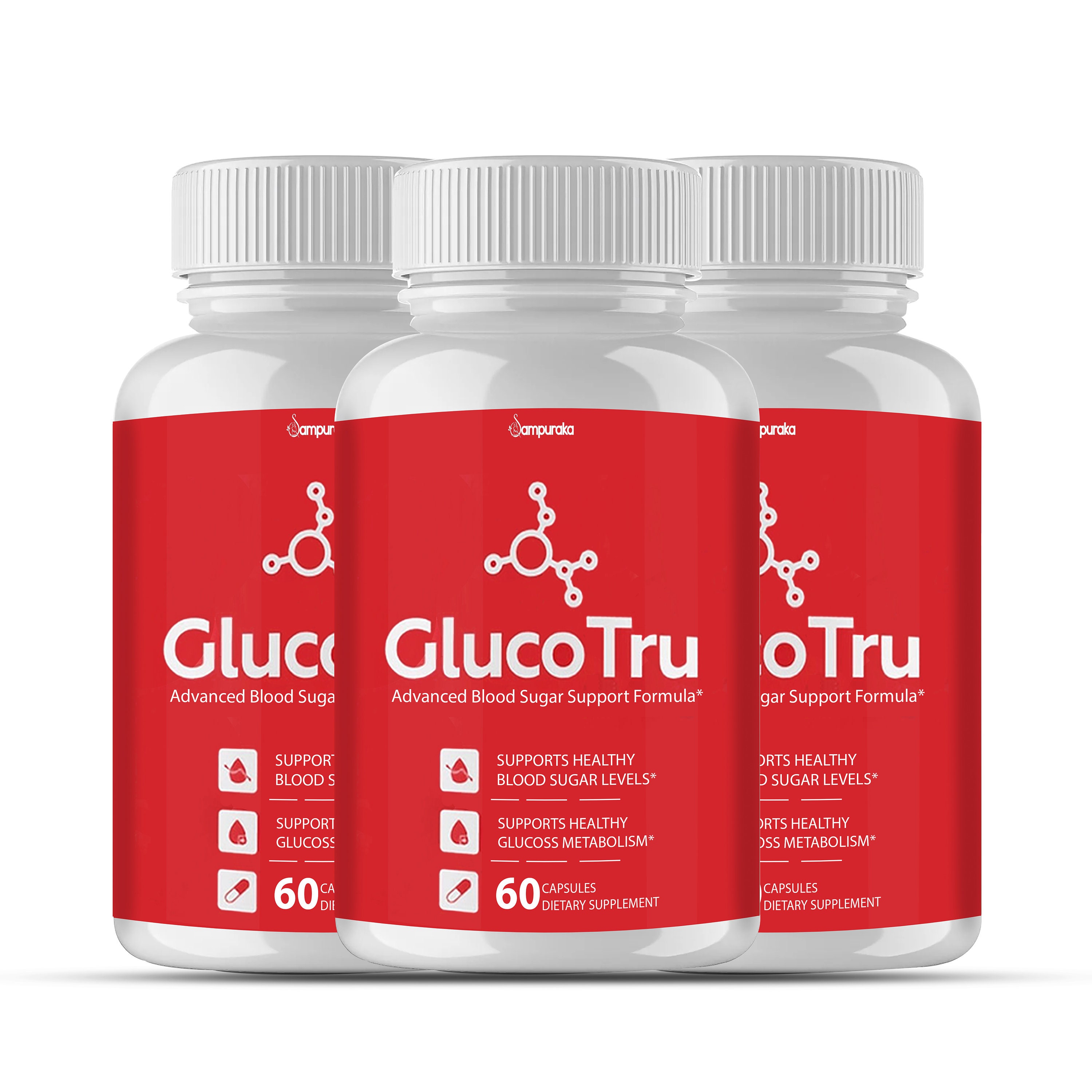 Gluco Tru Advance New Formula 3 Pack 90 Days Supply - Etsy