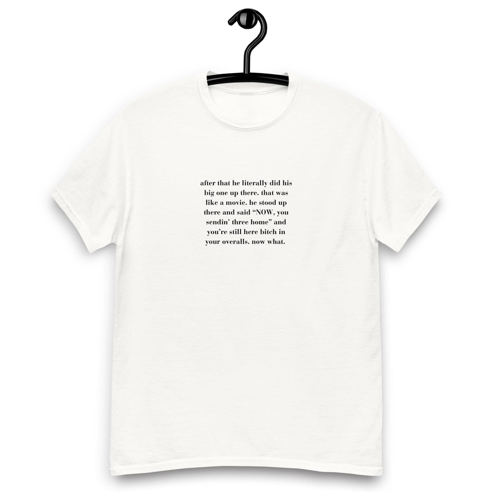 Iconic Love Island Leah Quote - "now, You Sendin' Three Home" - Basic ...