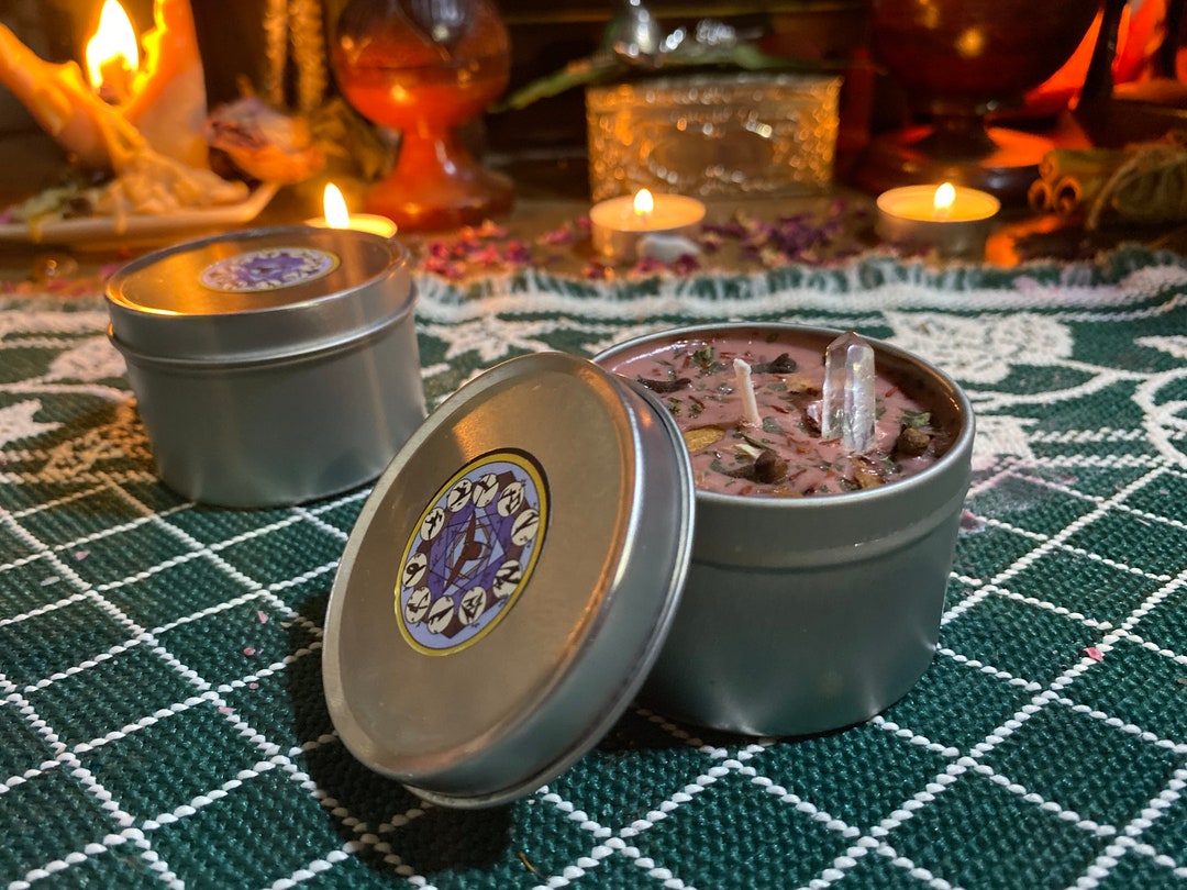 Spell Candle for Your Sacred Space, for Assistance in Your Magick ...
