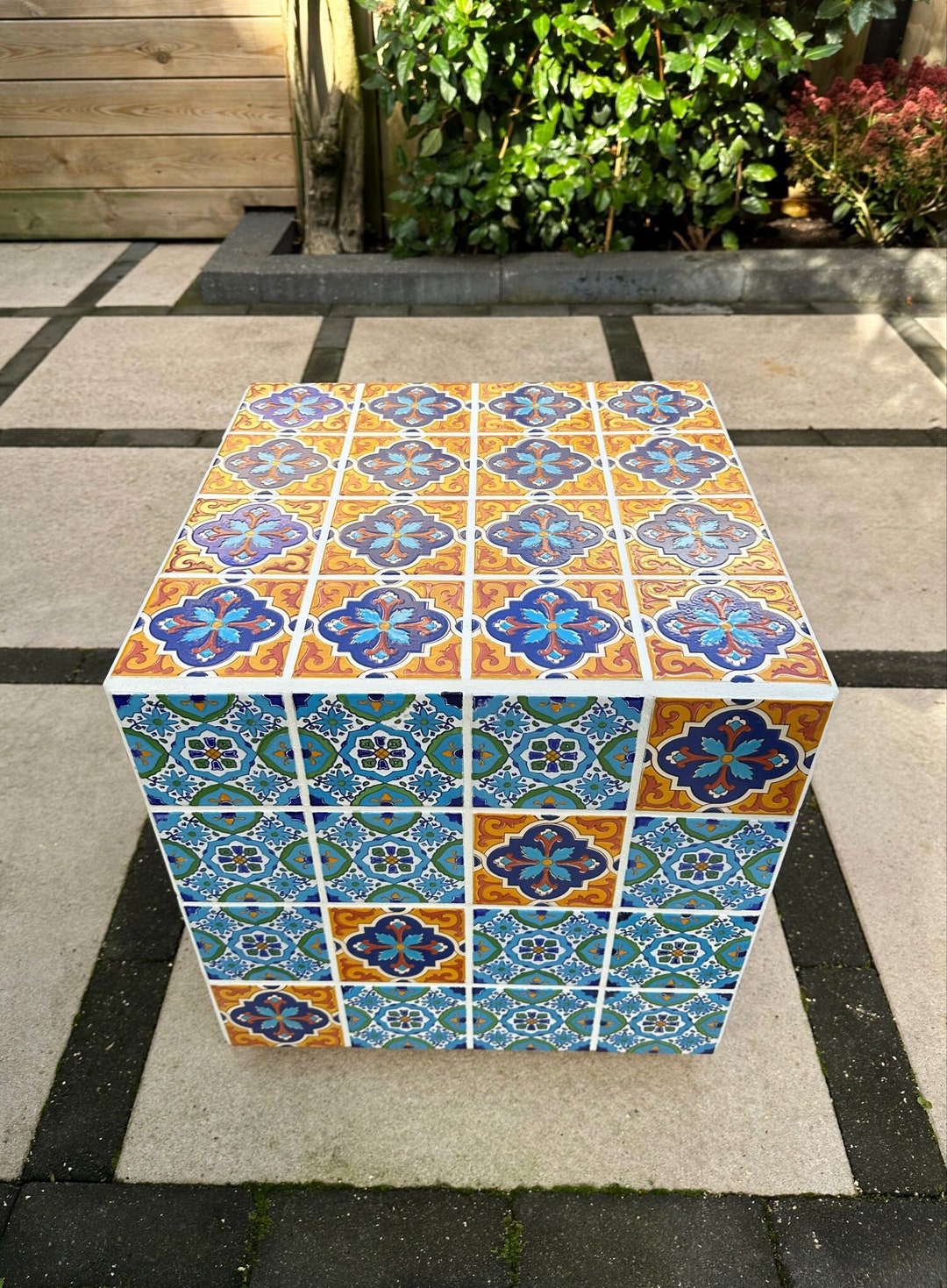 Handmade Tiled Cube Tunisian Tiles - Etsy