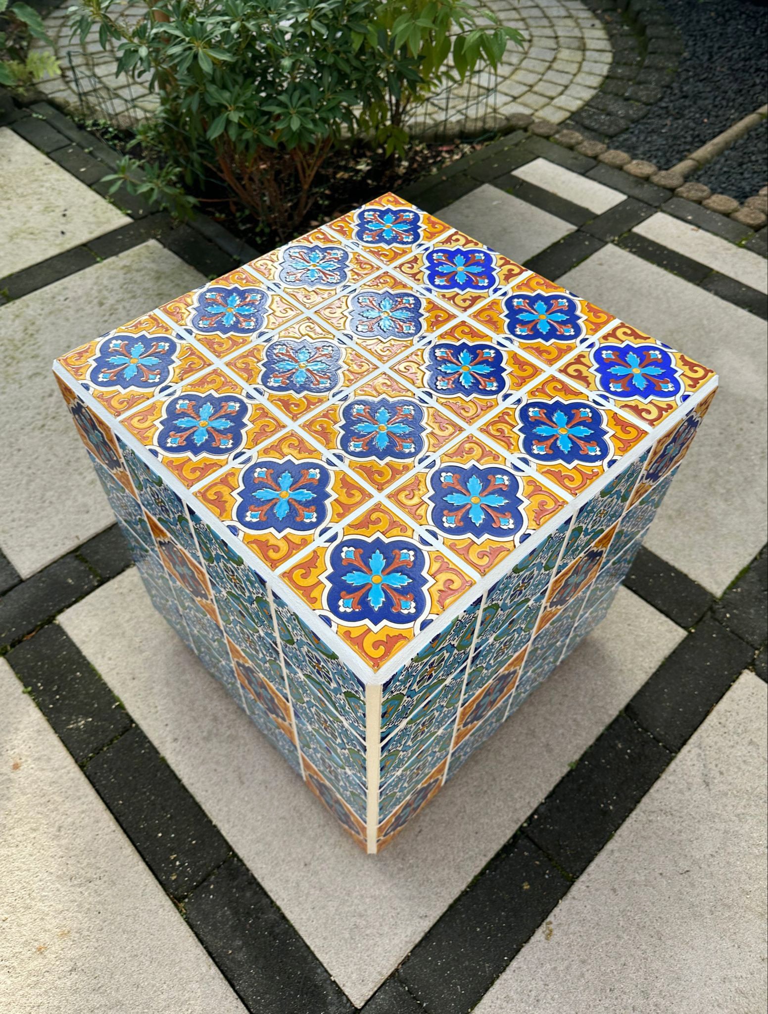 Handmade Tiled Cube Tunisian Tiles - Etsy