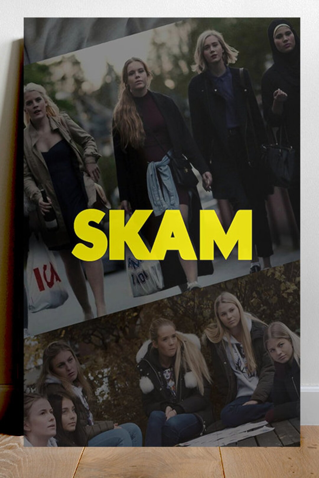 Skam Matte Poster Eva Mohn Design TV Show Skam Art Print Premium ...