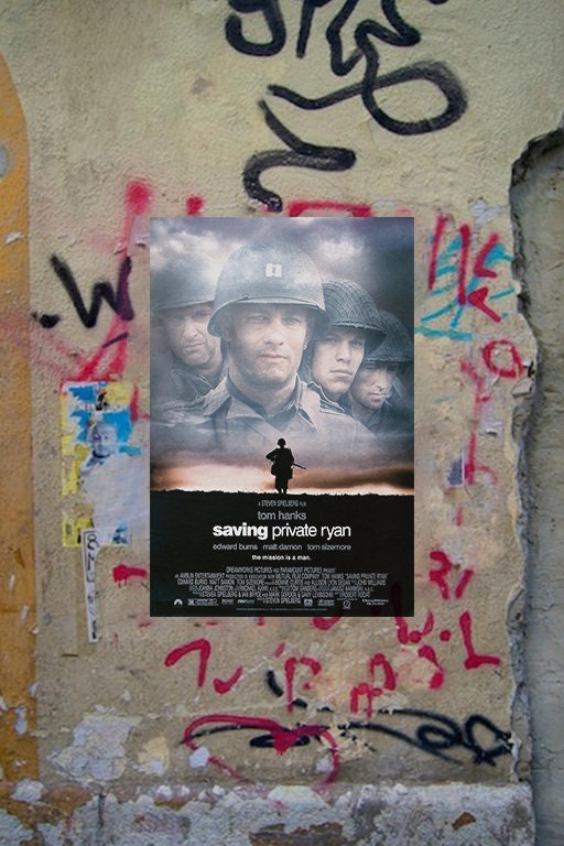 Saving Private Ryan Tom Hanks Premium Matte Poster Film Memorabilia War ...
