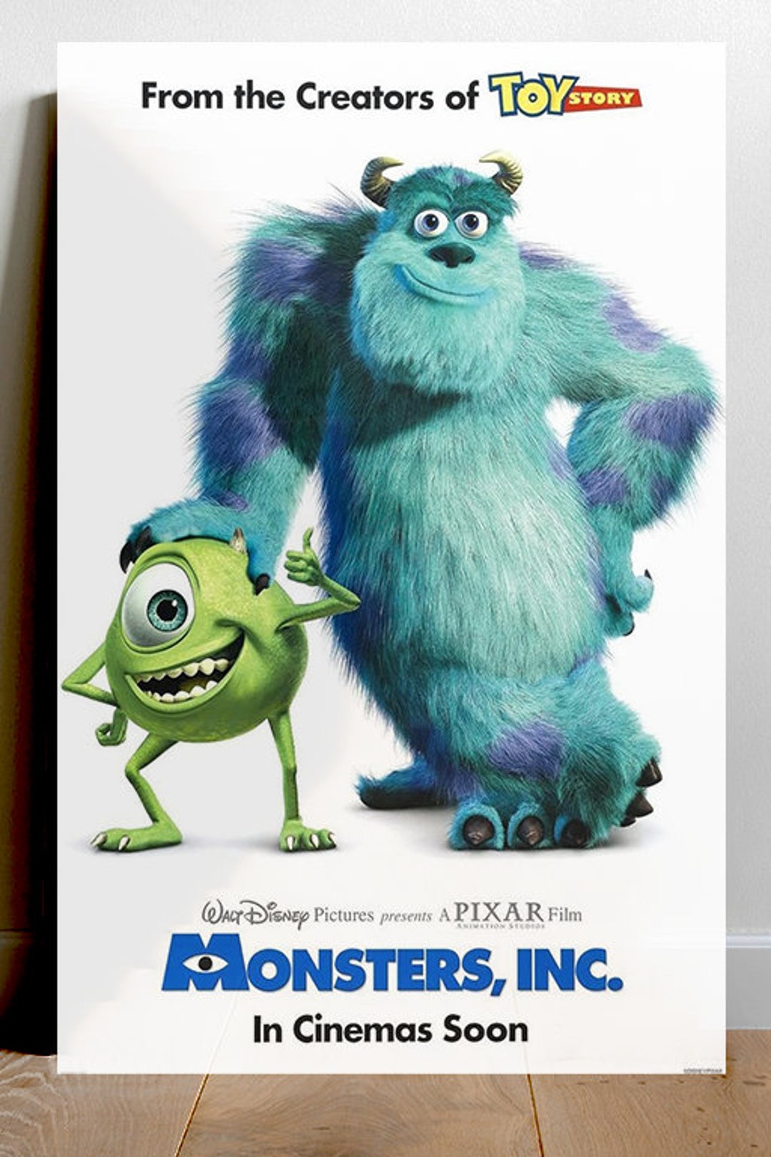Monsters, Inc Sulley Premium Gloss Poster Film Monsters, Inc Mike ...