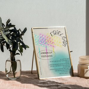 American Teenager Ethel Cain Art Print, Preacher's Daughter Album ...