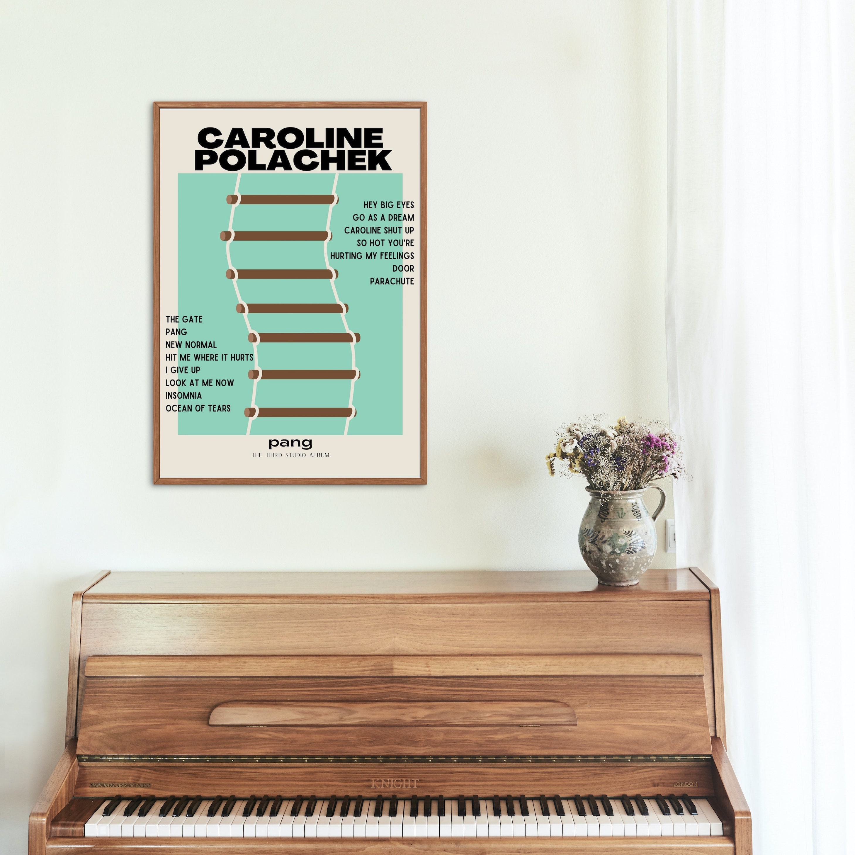 Vintage Caroline Polachek Pang Album Poster, Caroline Polachek Pang ...