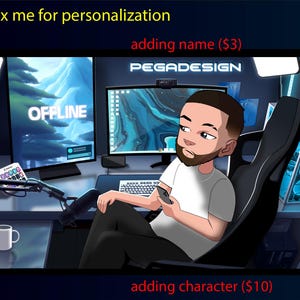 Blue Game Room | Twitch Animated Stream Screen| Starting Screen ...