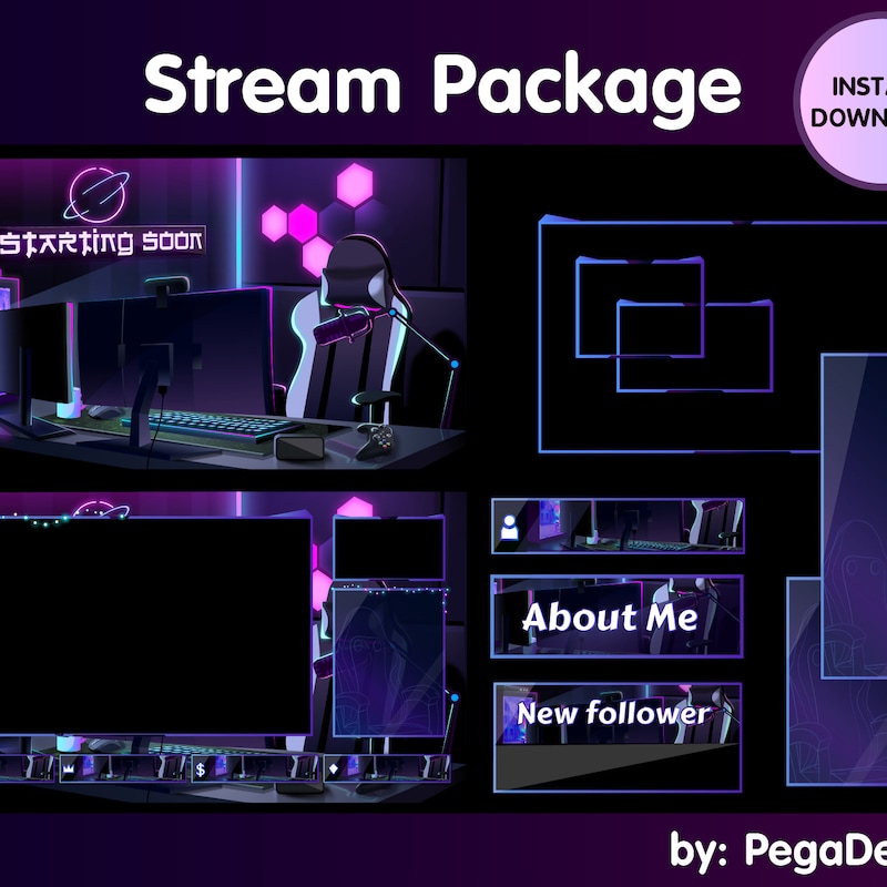 Stream Package - Etsy