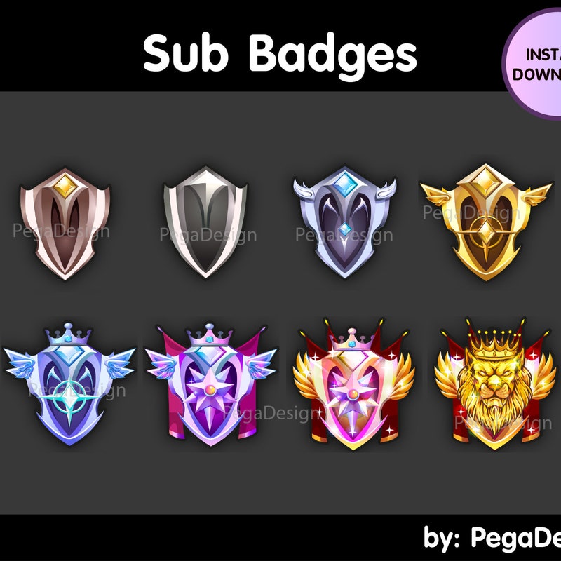 Sub Badges - Etsy