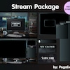 Blue Game Room | Twitch Animated Stream Screen| Starting Screen ...