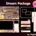 4x Animated Stream Screen for Twitch Lofi Game Room Neon Game Room Twitch Animated Screen for ...