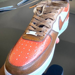 Nike Air Force One Brown Copper Custom / AF1 23 - Etsy
