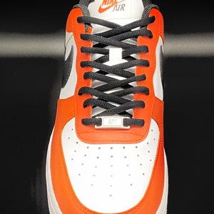 Nike Air Force One Orange Custom Shoe/ AF1 23 - Etsy