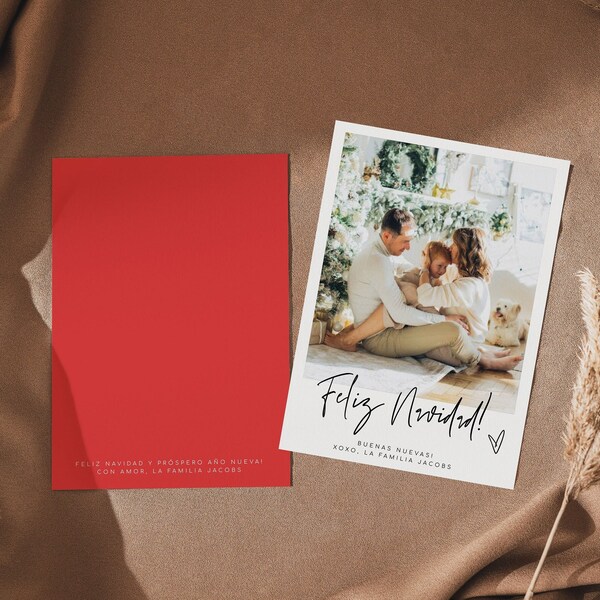 Spanish Holiday Card - Etsy