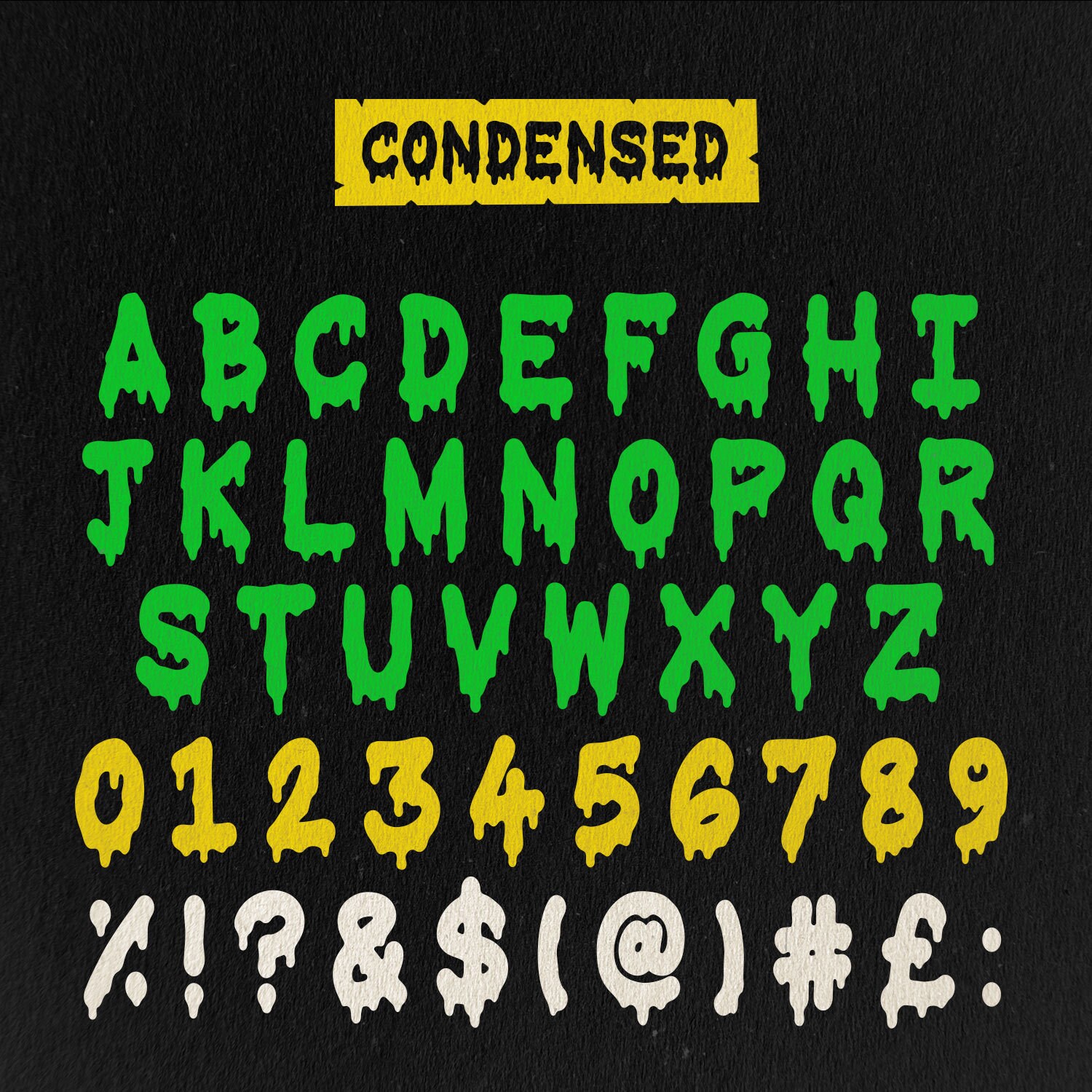 Comic Horror Display Font / OTF File / Typeface / Spooky / Commercial ...