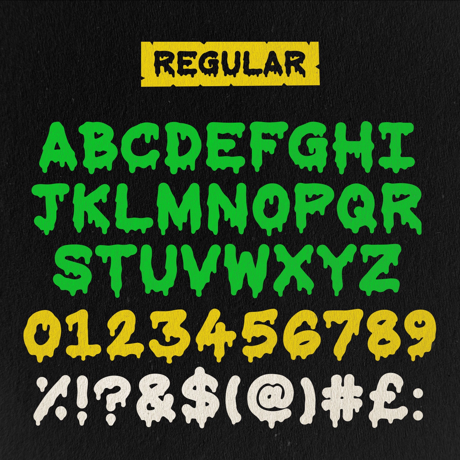 Comic Horror Display Font / OTF File / Typeface / Spooky / Commercial ...